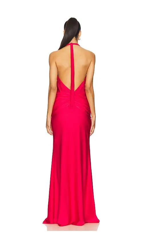 SHANI SHEMER Olesia Maxi Dress - Red