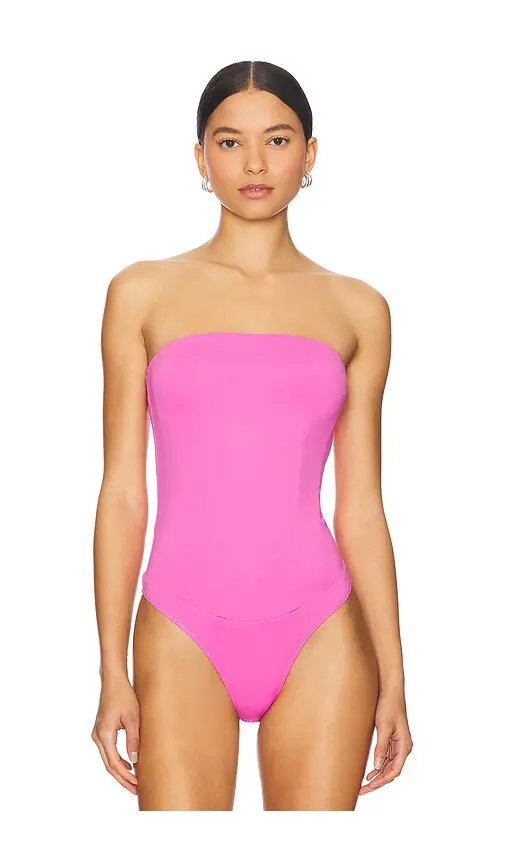 Good American Sculpting Corset Strapless Bodysuit