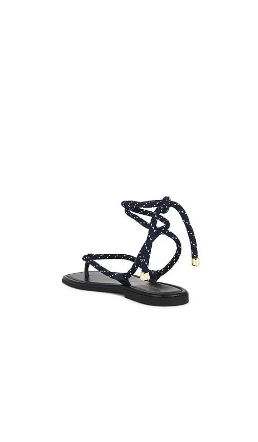 Veronica Beard Carmina Cord Sandal - Navy