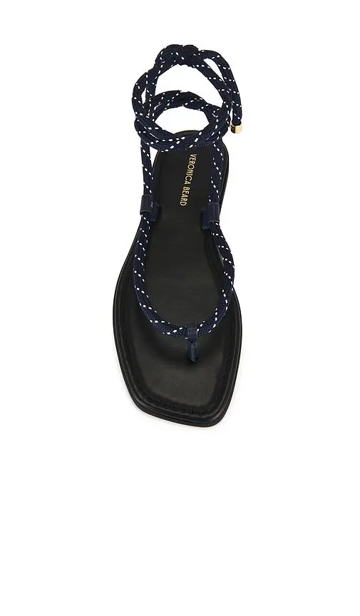 Veronica Beard Carmina Cord Sandal - Navy