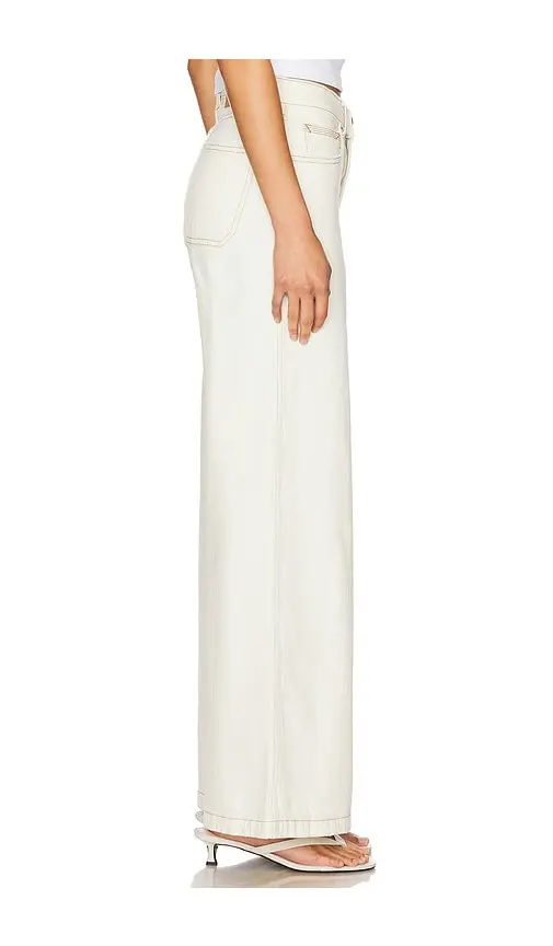 SEVENTY + MOCHI Bay Jeans - White
