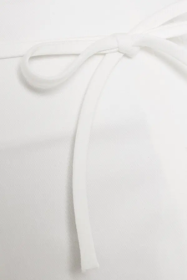 Carolina Herrera Cropped Wide-leg Cotton-blend Pants