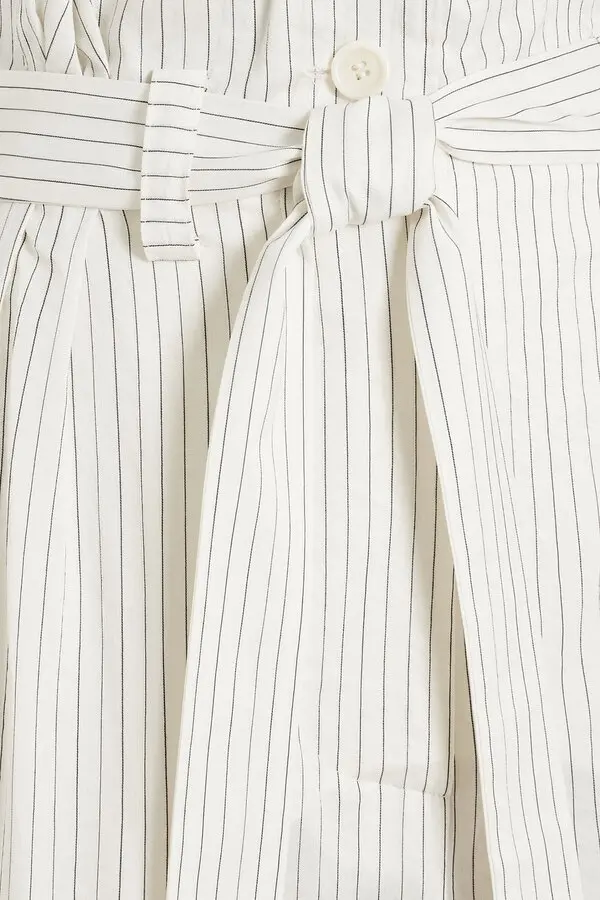 Max Mara Xero Pinstriped Wide-leg Pants