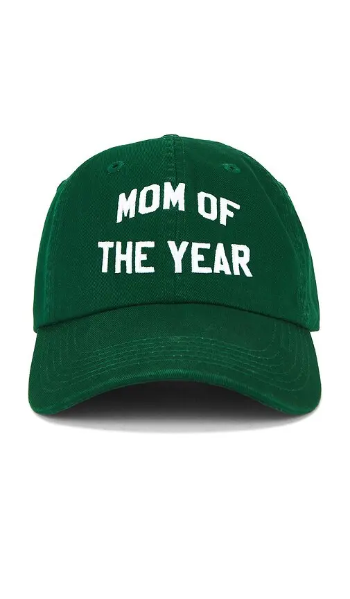 FAVORITE DAUGHTER Mom Of The Year Baseball Hat - Green