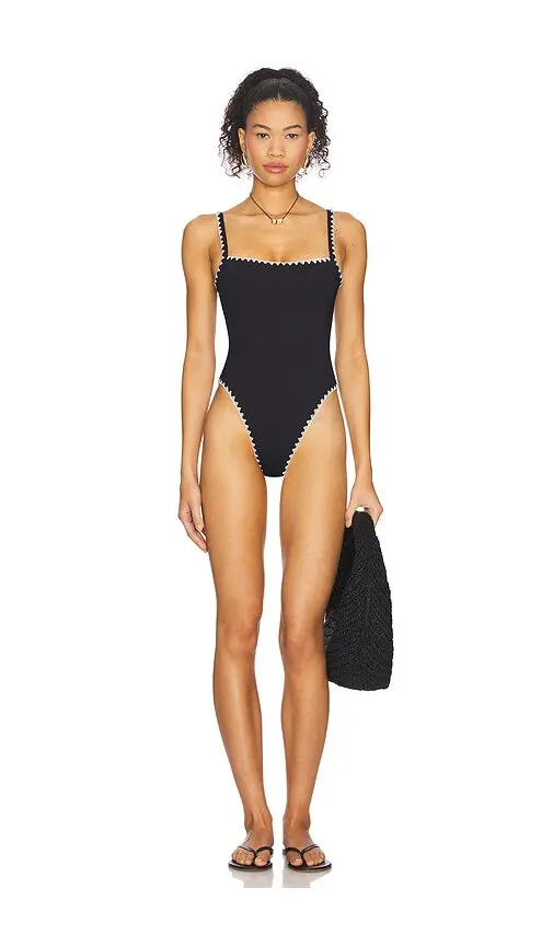 L*Space Nadia One Piece - Black & Cream