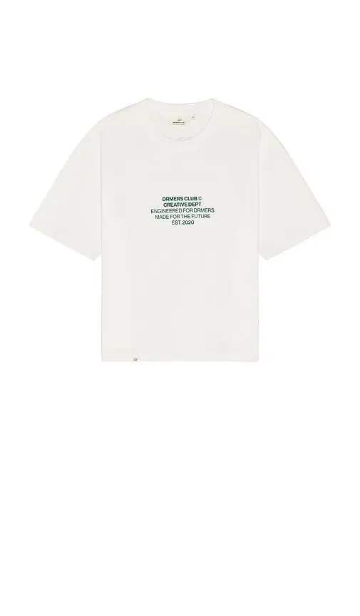 DRMERS CLUB Creative Department Tee - White