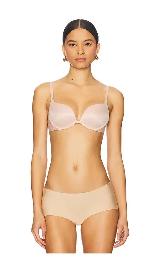 Wolford Pushup Bra In Blush - Rose Powder
