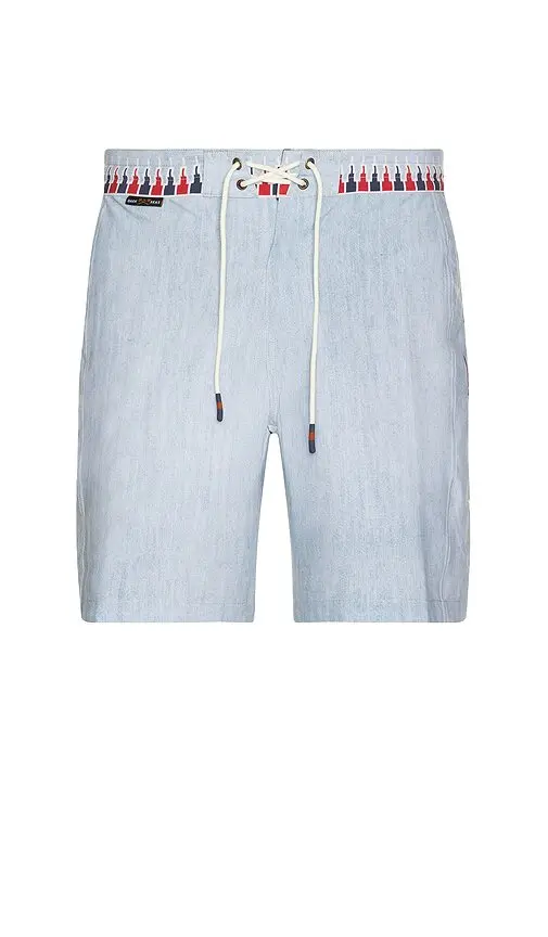DARK SEAS Everly Boardshort - Light Blue