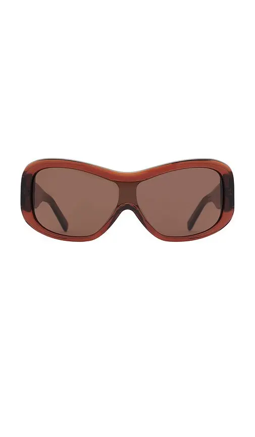 DMY STUDIOS Nina Sunglasses - Transparent Rust