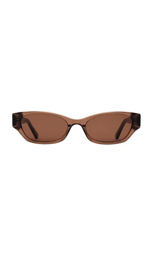DMY STUDIOS Suki Sunglasses - Transparent Brown