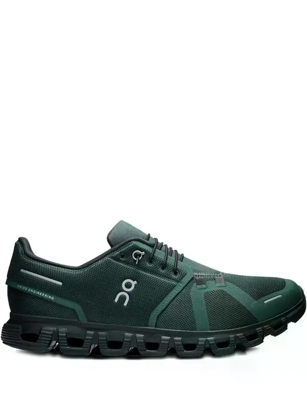 On Cloud 6 Dark Sneakers - Green