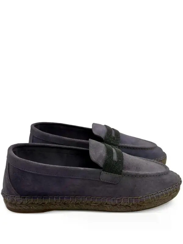 Brunello Cucinelli Monili Detail Espadrilles