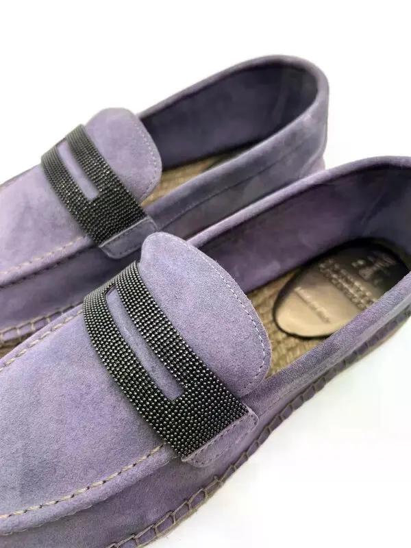 Brunello Cucinelli Monili Detail Espadrilles