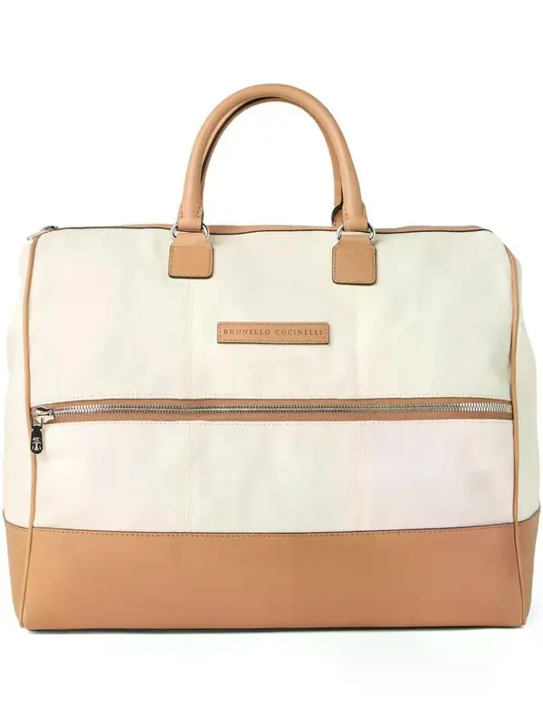 Brunello Cucinelli Holdall - Neutrals