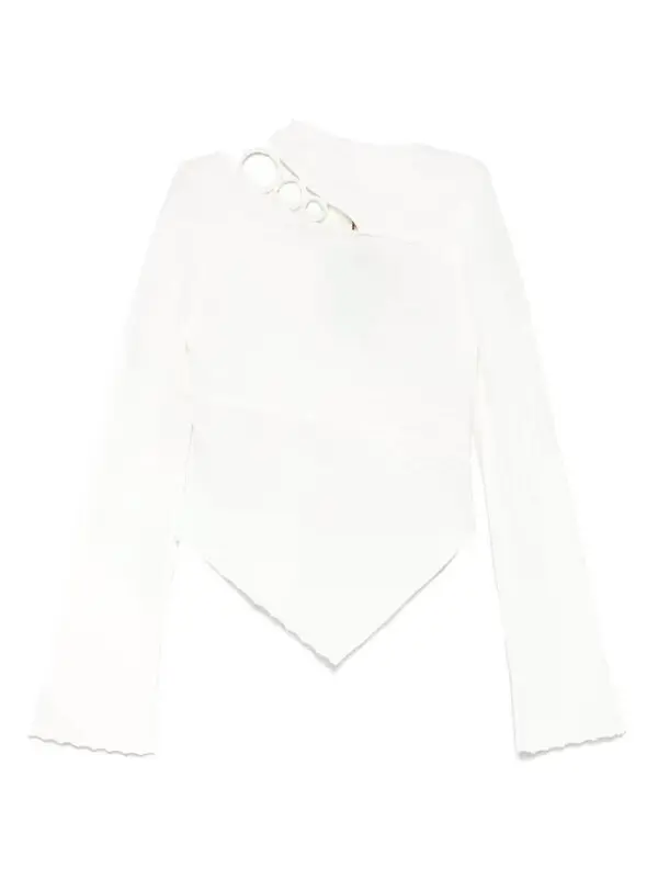 Cult Gaia Pleated Blouse