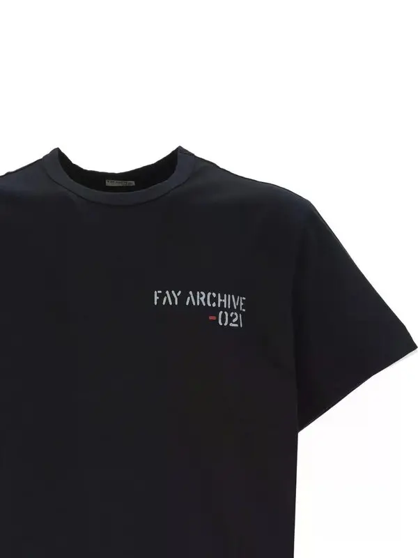 FAY Logo-print T-shirt
