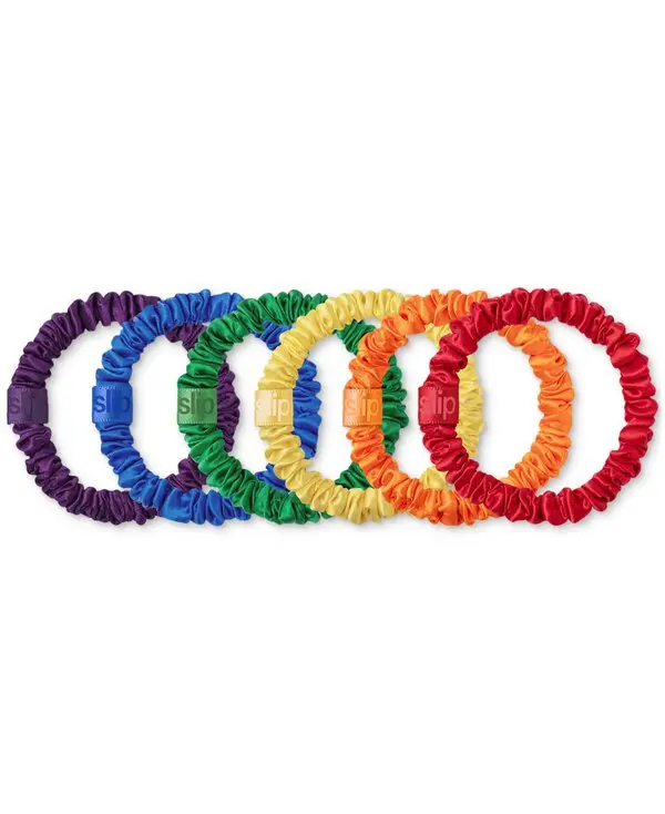 Slip 6-piece Pure Silk Skinny Scrunchies