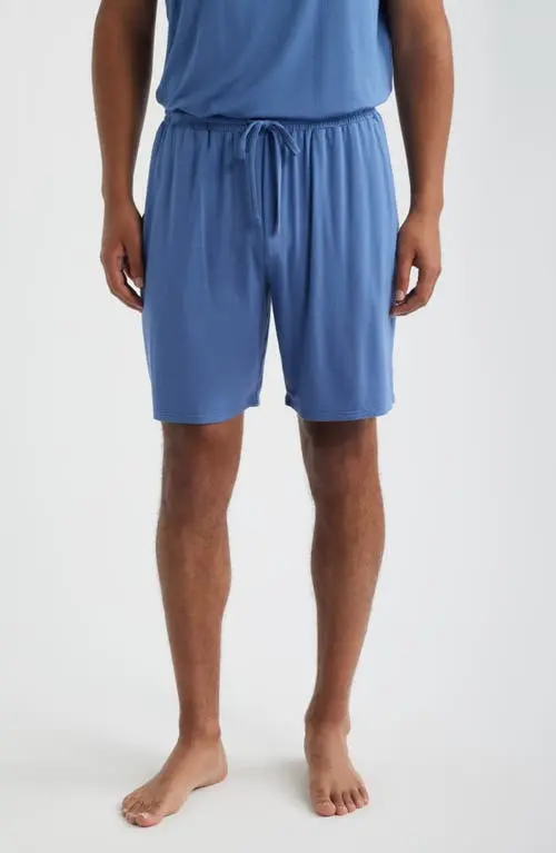Nordstrom Moonlight Modal Blend Lounge Shorts - Blue Bijou