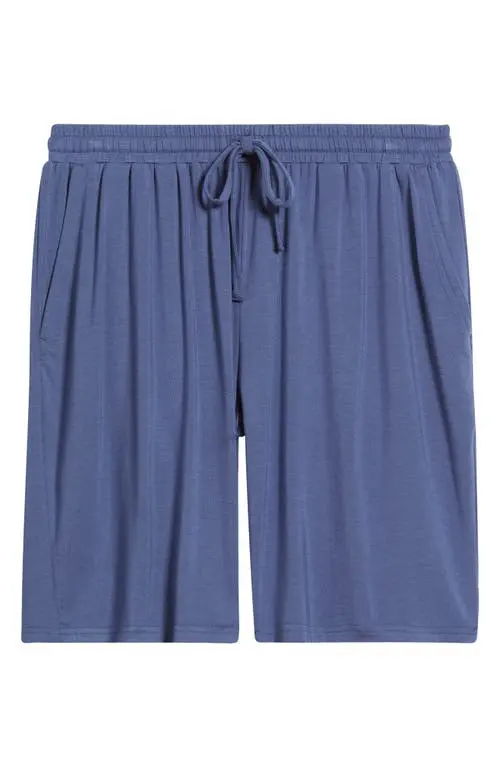 Nordstrom Moonlight Modal Blend Lounge Shorts - Blue Indigo