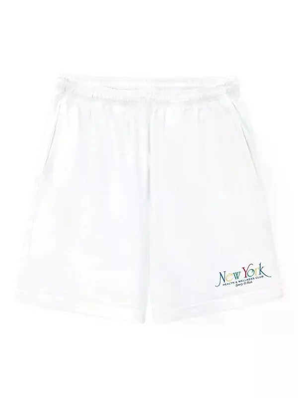 SPORTY & RICH 94 Gym Shorts - White