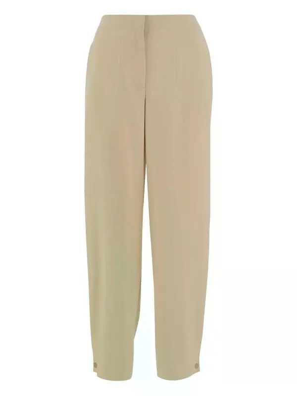Giorgio Armani Buttoned-hem Trousers