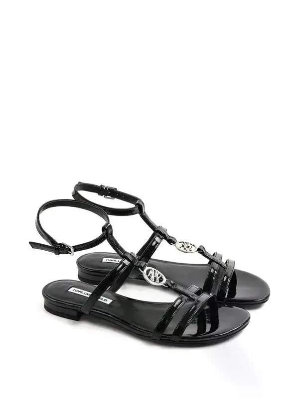 Karl Lagerfeld Strappy Flat Sandals