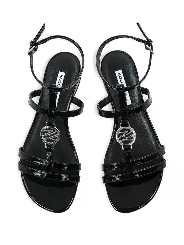 Karl Lagerfeld Strappy Flat Sandals