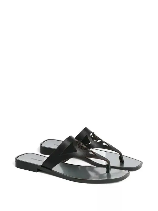 Karl Lagerfeld T-bar Flat Sandals