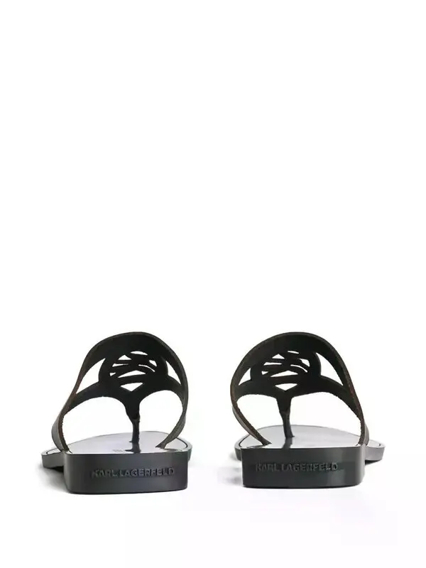 Karl Lagerfeld T-bar Flat Sandals