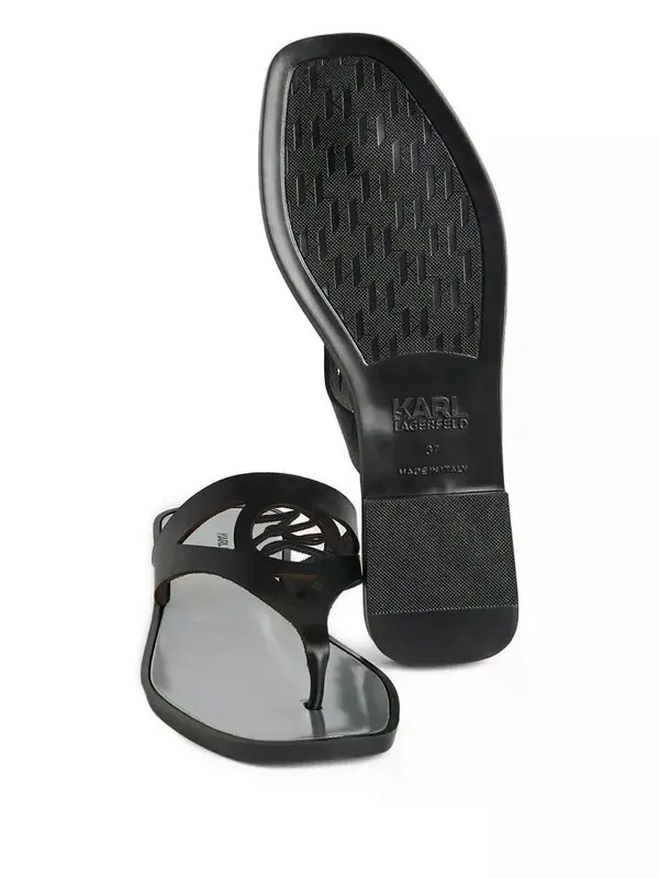 Karl Lagerfeld T-bar Flat Sandals