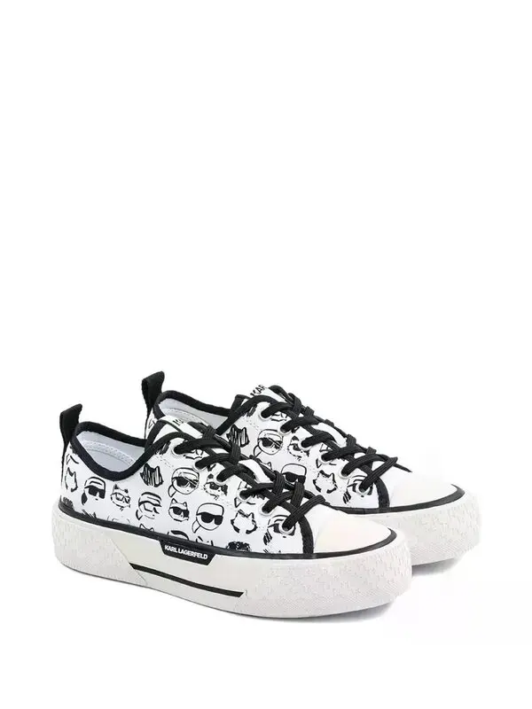 Karl Lagerfeld Patterned Sneakers