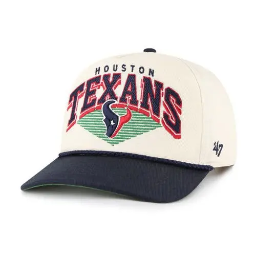 '47 Houston Texans Pomona Rope Hitch Hat - Cream