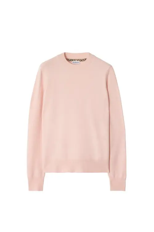 Burberry Cashmere Blend Jersey Sweater - Bouquet