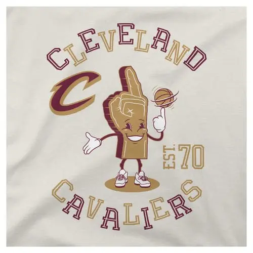 STADIUM ESSENTIALS Cleveland Cavaliers Number One Oversized T-shirt