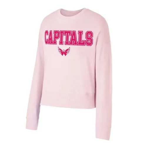 CONCEPTS SPORT Washington Capitals Tonal Pullover Sweatshirt