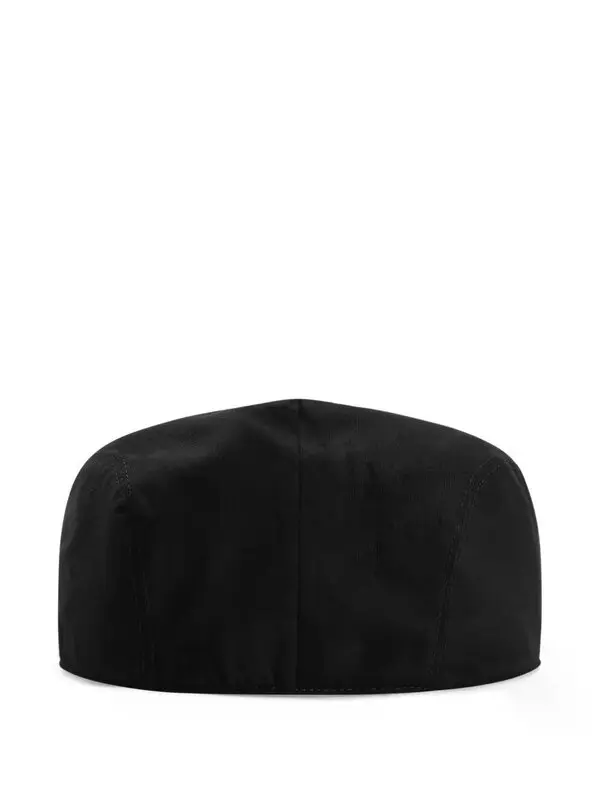 Dolce & Gabbana Gabardine Flat Cap - Black
