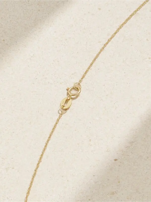 STONE AND STRAND Flow Diamond Necklace