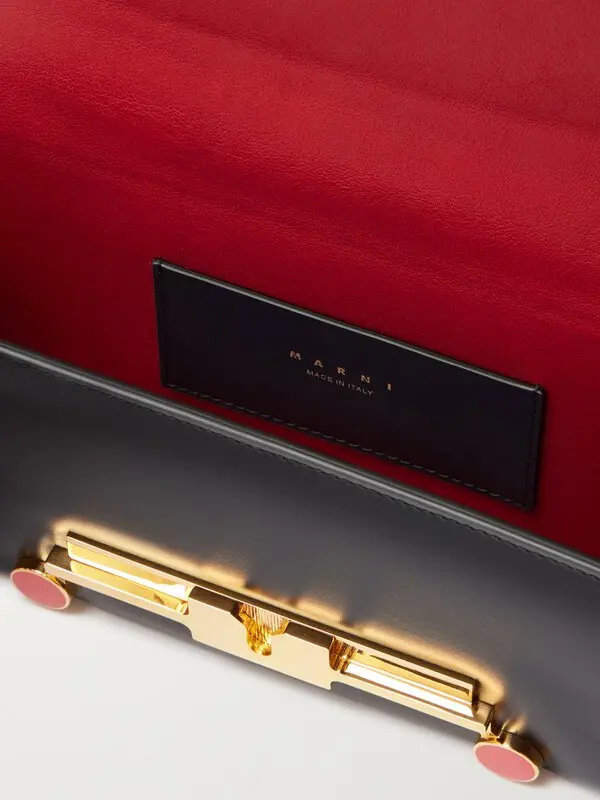 Marni Embellished Leather Shoulder Bag