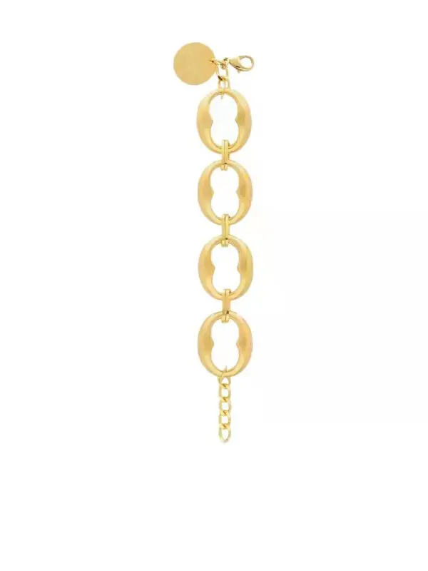 VANESSA BARONI Turtle Chain Bracelet - Gold
