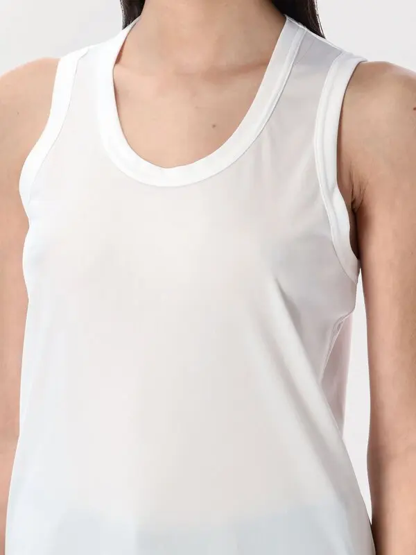 Comme Des Garçons Plain Tank Top - White