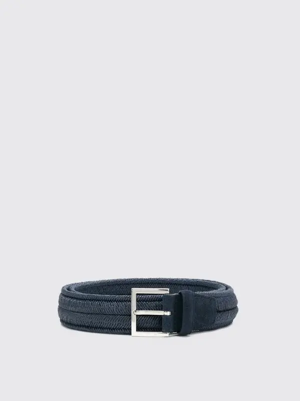 ORTIGNI Braided Belt - Blue