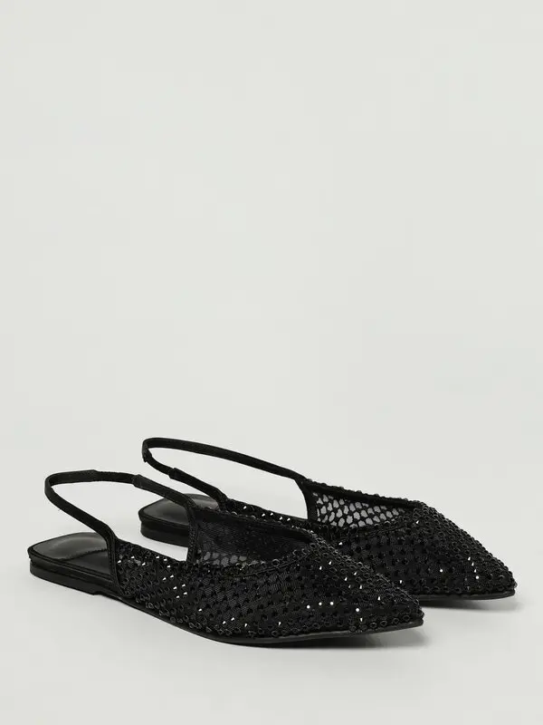 LE SILLA Ballerina Flat - Black