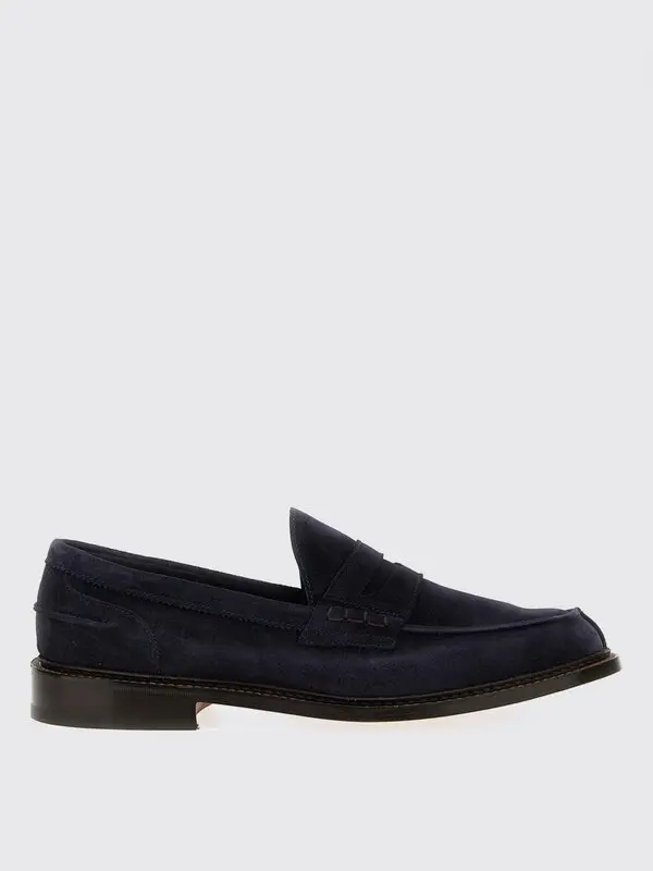 TRICKER'S Suede Loafers - Blue