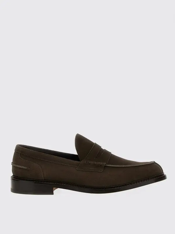 TRICKER'S Suede Loafers - Brown