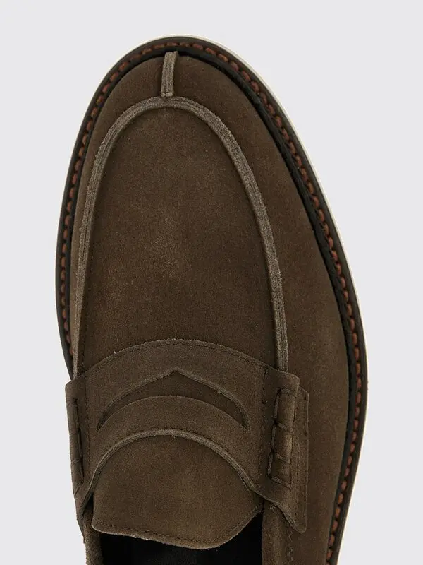 TRICKER'S Suede Loafers - Brown