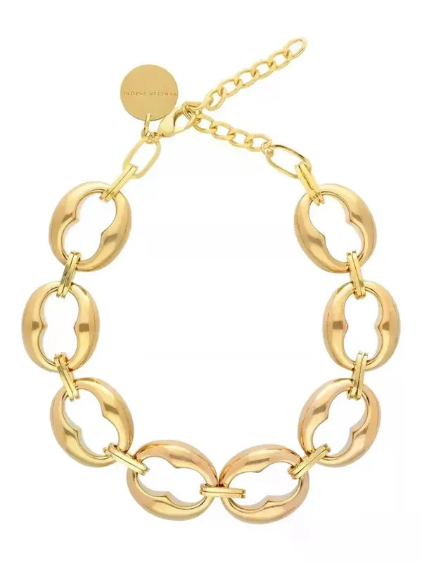 VANESSA BARONI Turtle Chain Necklace - Gold