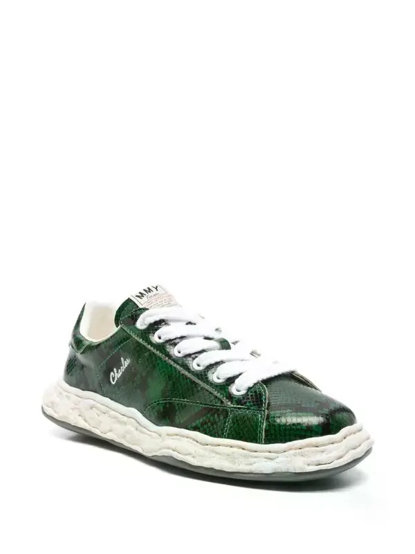 Mihara Yasuhiro Charles Sneakers - Green
