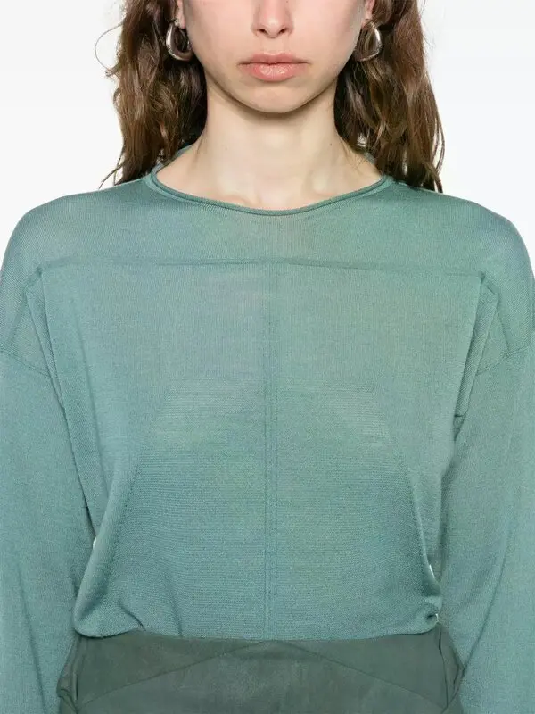 Rick Owens Virgin-wool Jumper - Green