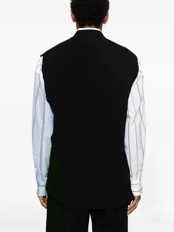 Issey Miyake Cotton Vest - Black