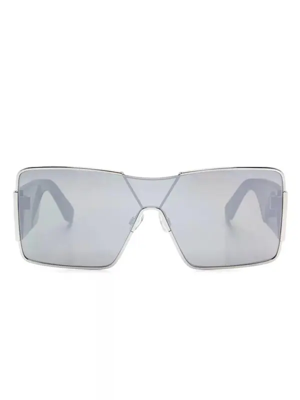 Off-White Aspen Shield Sunglasses - Silver